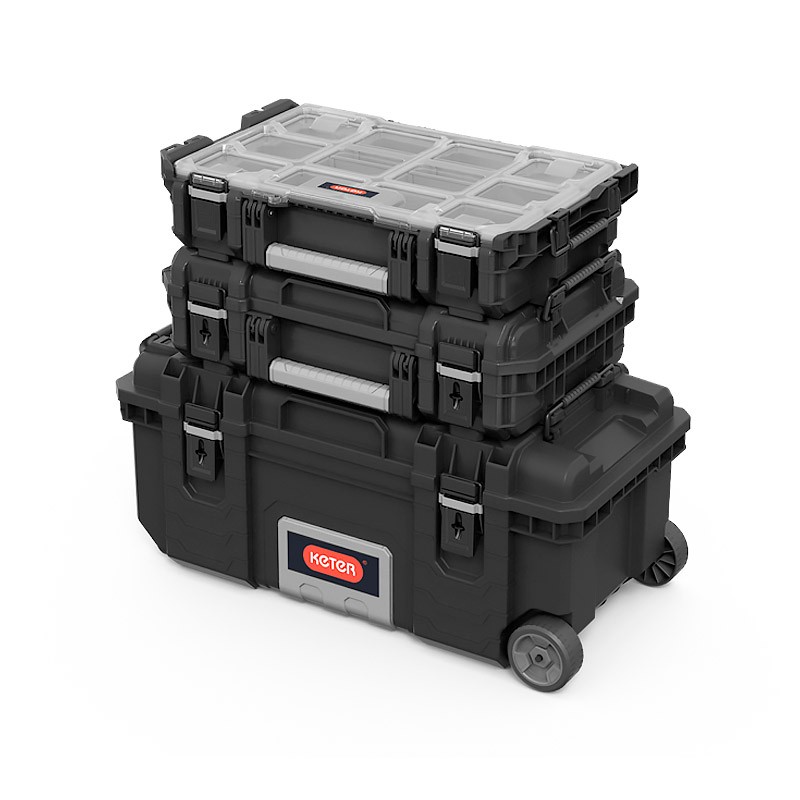 Keter tool box with wheels store