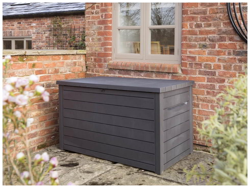 Пластиковый садовый ящик Keter Ontario Box коричневый купить в интернет ...